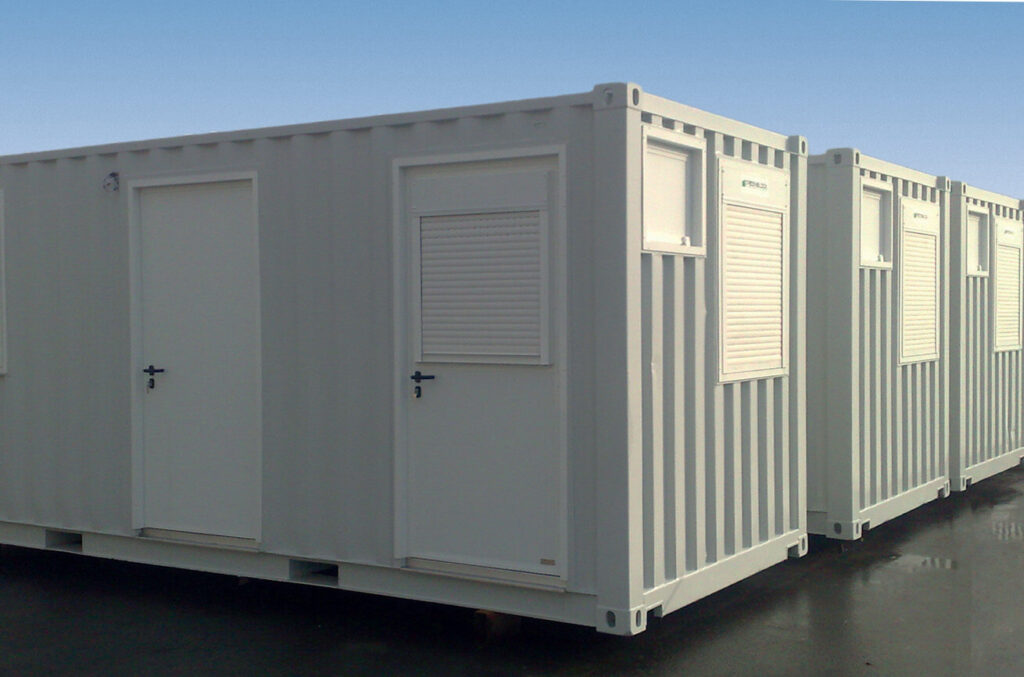 Prefabricated modules for Construction sites | GB Group Container