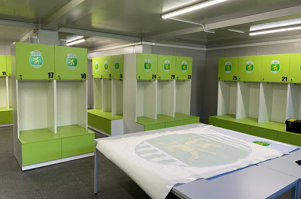 Prefabricated Locker / Dressing Rooms | GB Group Container