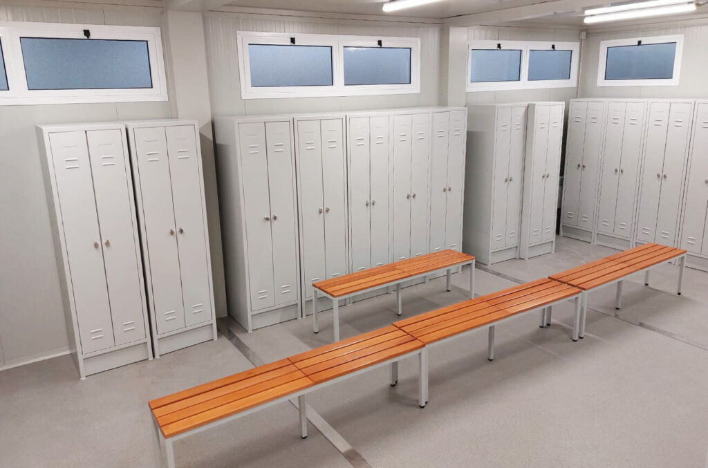 Prefabricated Locker / Dressing Rooms | GB Group Container